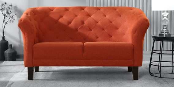 Rust Colored Sofa And Loveseat | Baci Living Room