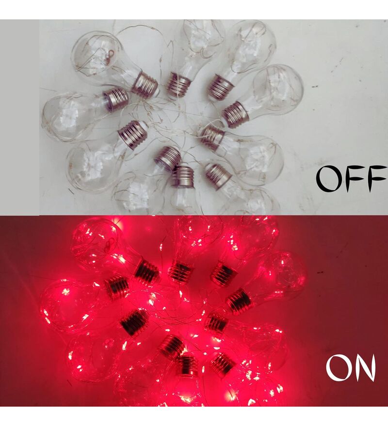 Buy Red 3.5 Meter LED Festive String Light By Mansaa Online - String ...