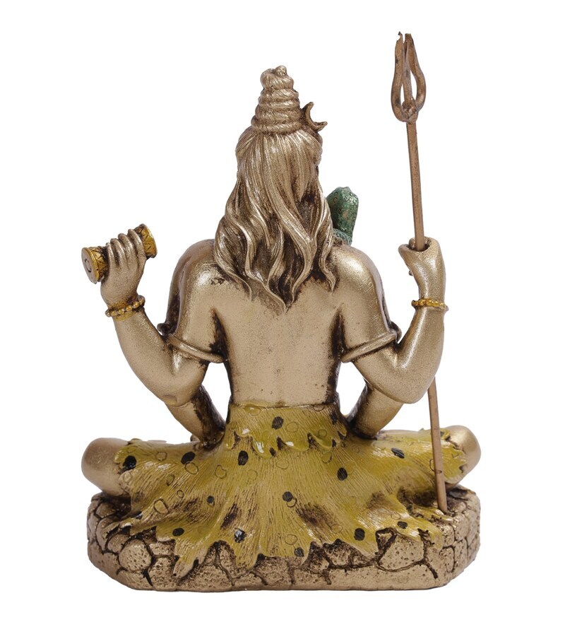 Buy Resin 6 Inch Shiva Idol By Craftvatika Online - Shiva - Religious ...