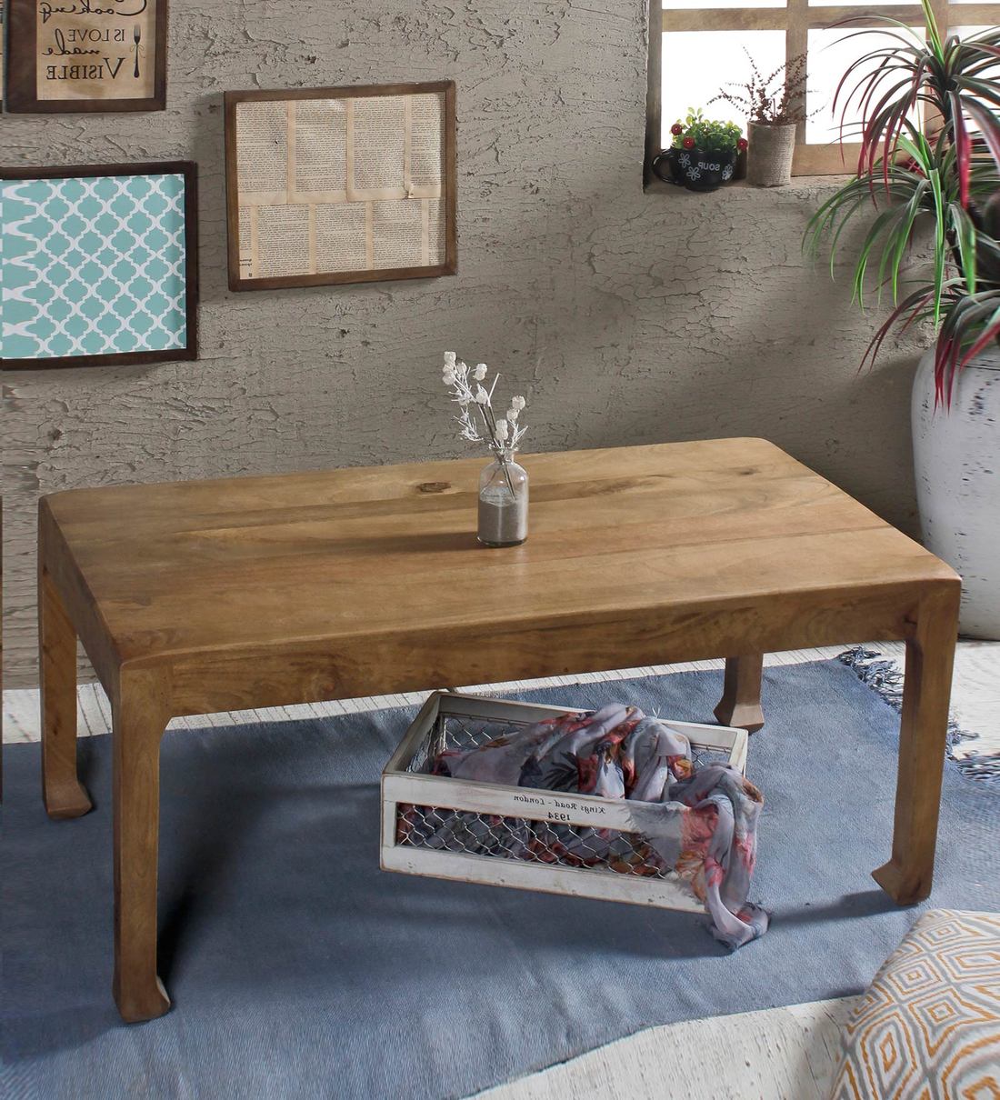 Buy Richard Coffee Table In Paintco Teak Finish Online - Eclectic ...