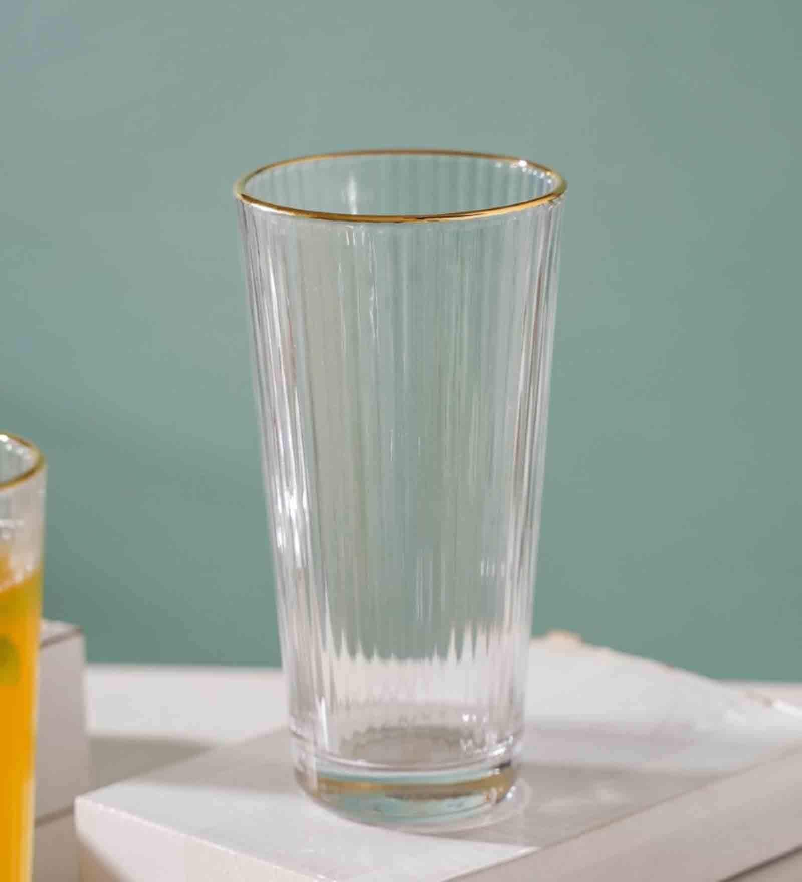 Buy Ribbed 350ml (Set of 6) Everyday Glass at 19% OFF by Nestasia ...