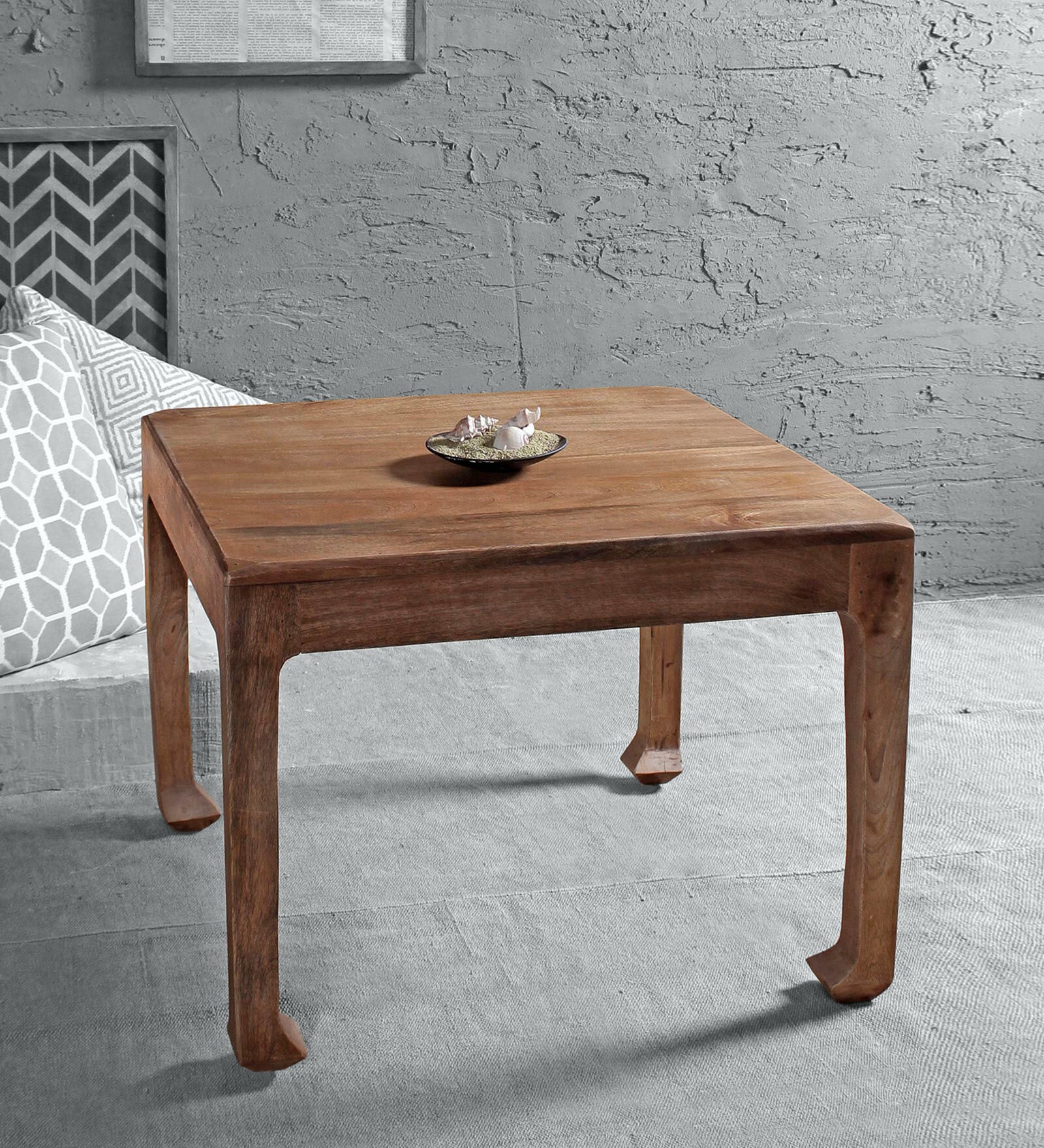Buy Richard Coffee Table In Teak Finish at 100% OFF by Fabuliv | Pepperfry