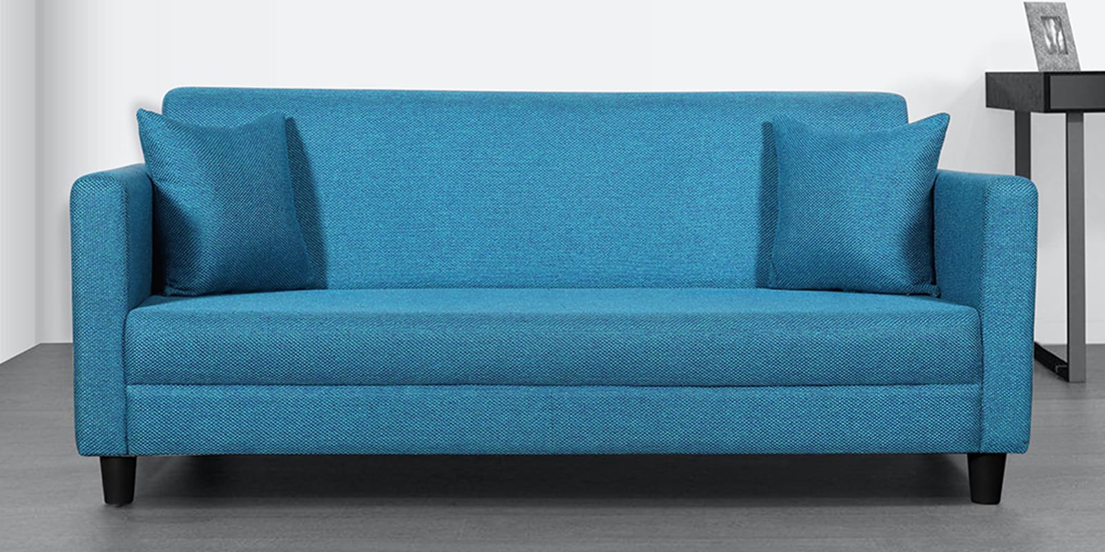 Buy Riya 3 Seater Sofa in Blue Colour at 30% OFF by Trevi Furniture ...