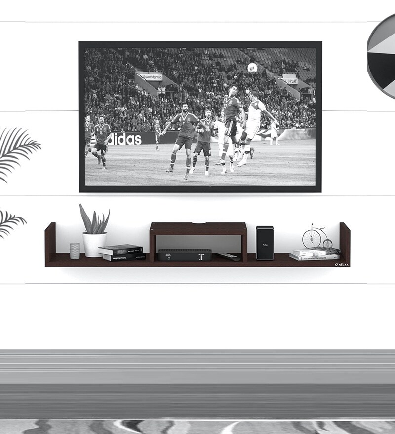 Buy Riley TV Unit in Wenge Finish for TVs up to 55\ by Anikaa Online ...
