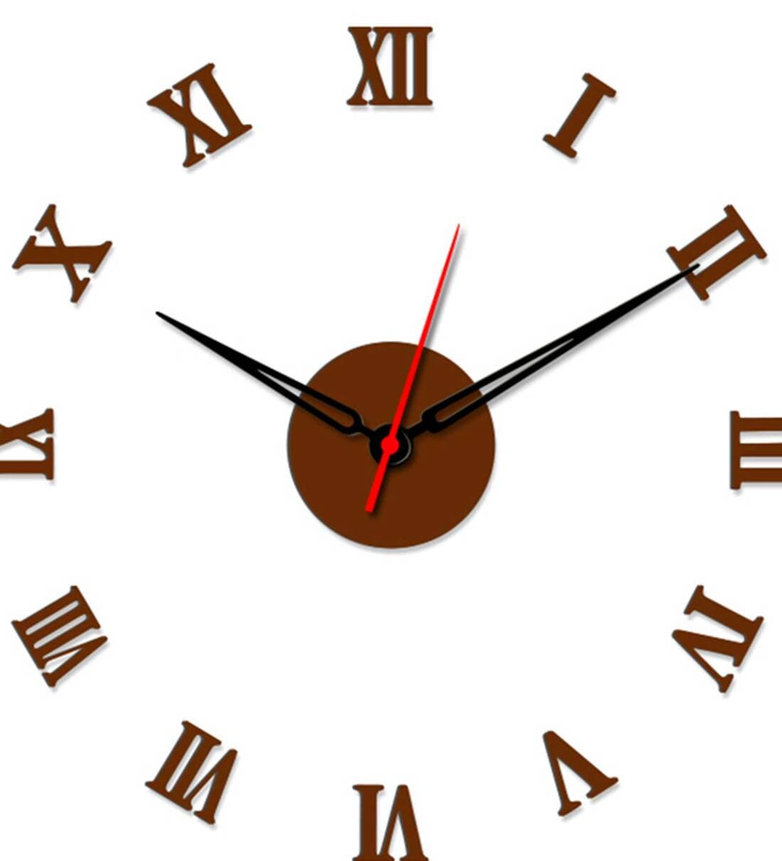 Buy Roman Number Wall Clock By WallMantra Online - Modern Wall Clocks ...