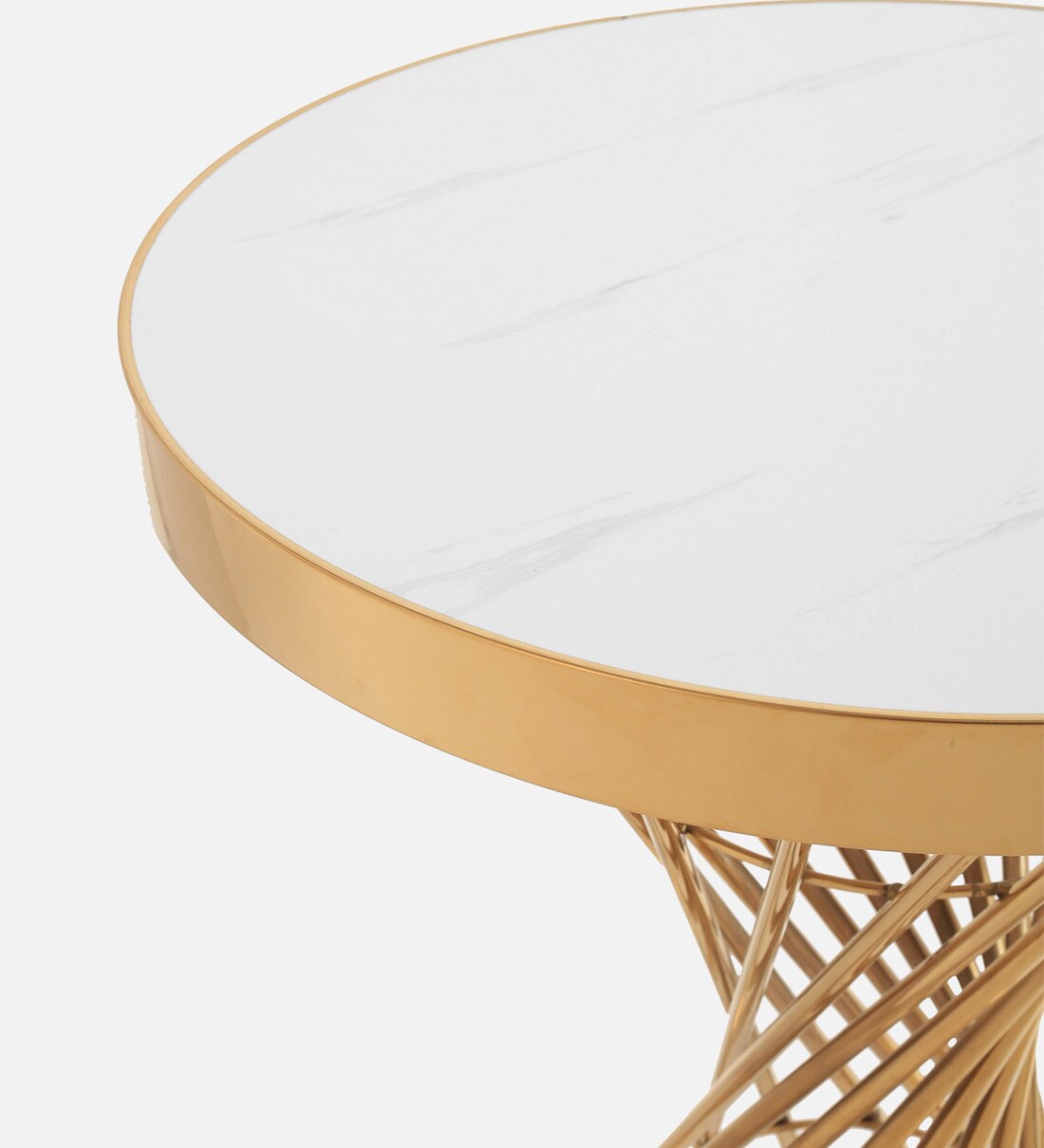 Buy Royal End Table in White Colour By Pansy Furniture Online ...