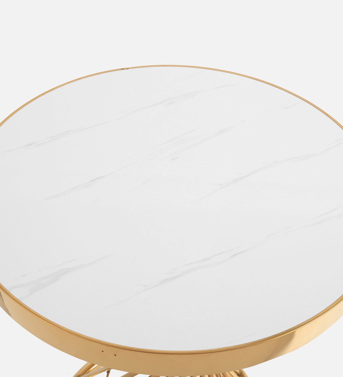 Buy Royal End Table in White Colour By Pansy Furniture Online ...