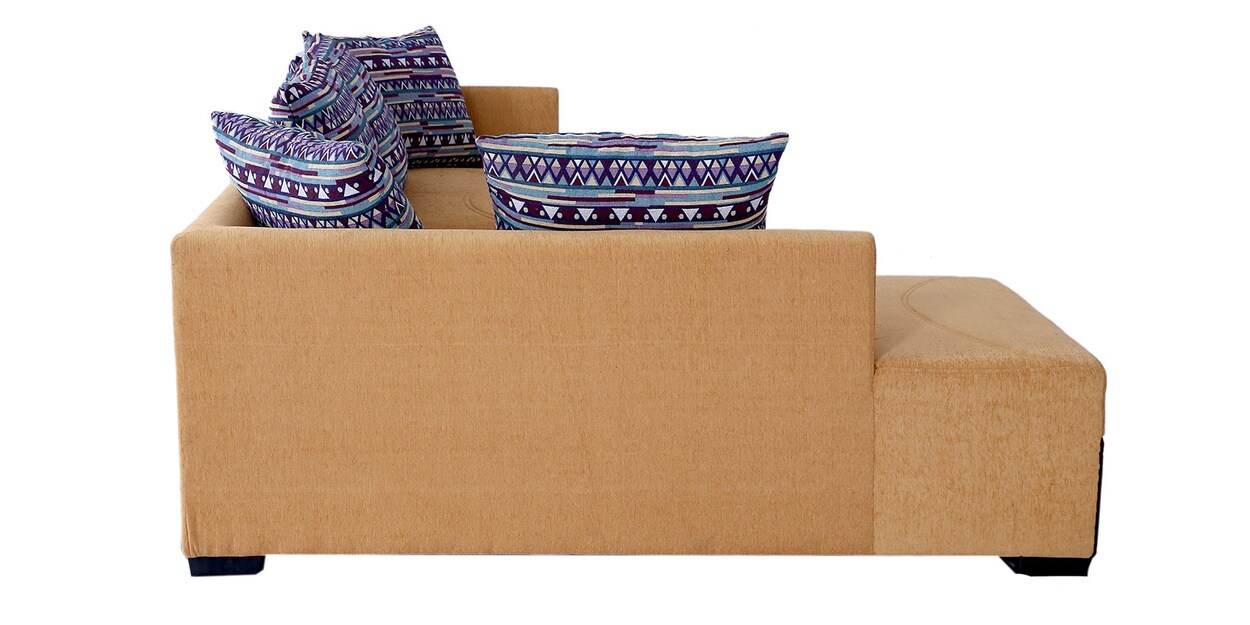 Buy Robson RHS Sectional Sofa In Beige Brown Colour By Muebles Casa ...