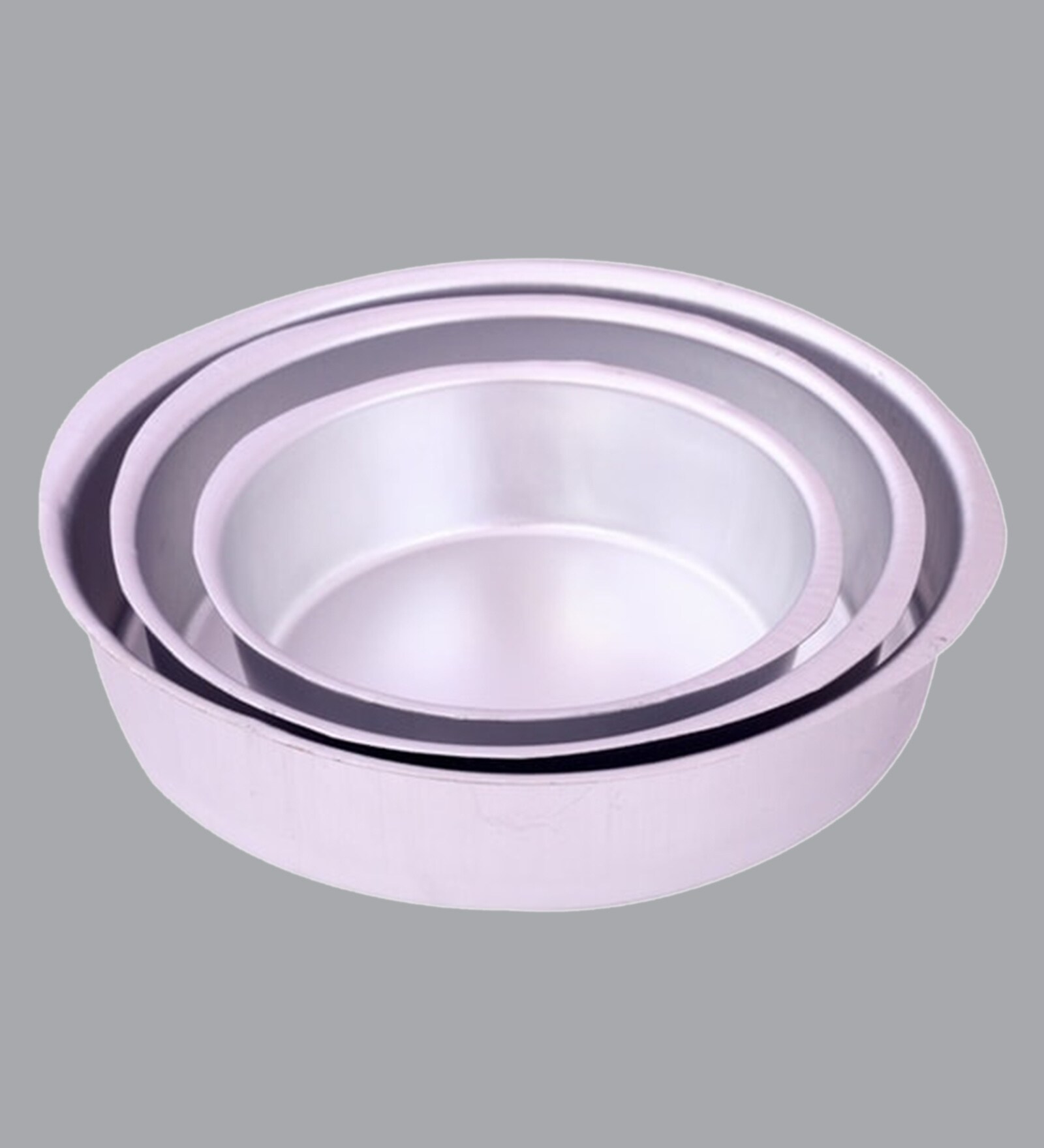 Buy Microwave Safe Aluminium Cake Moulds Set of 3 By Rolex at 38% OFF ...