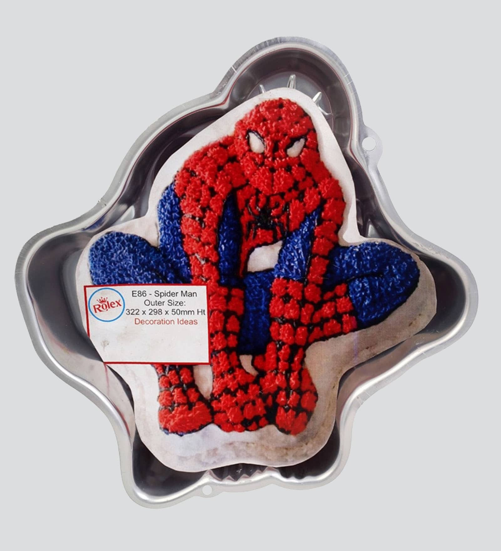 Buy Spider Man Aluminium Cake Mold Pan at 43% OFF by Rolex | Pepperfry