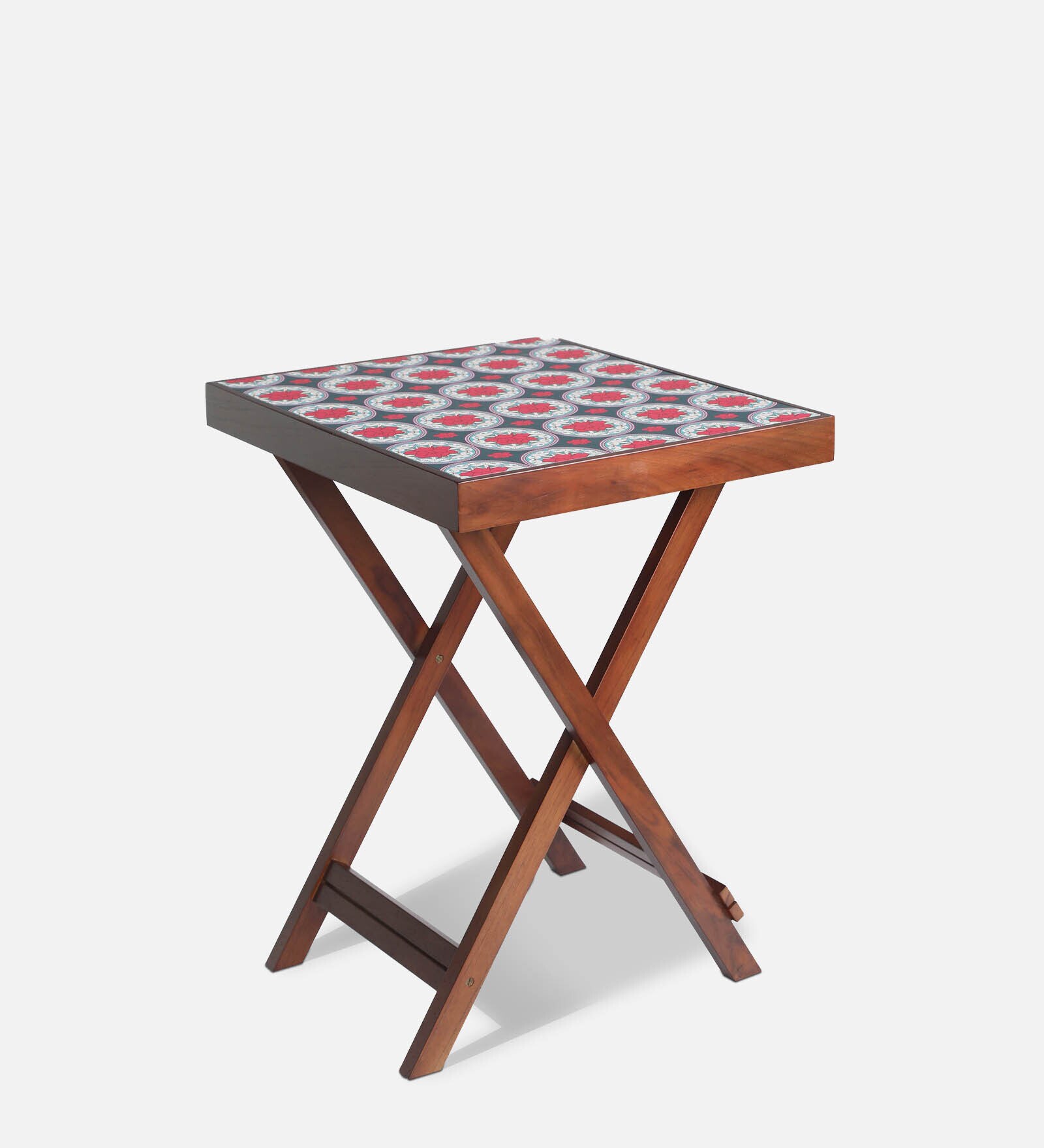 Buy Rose End Table in Brown Colour at 49% OFF by ClasiCraft | Pepperfry