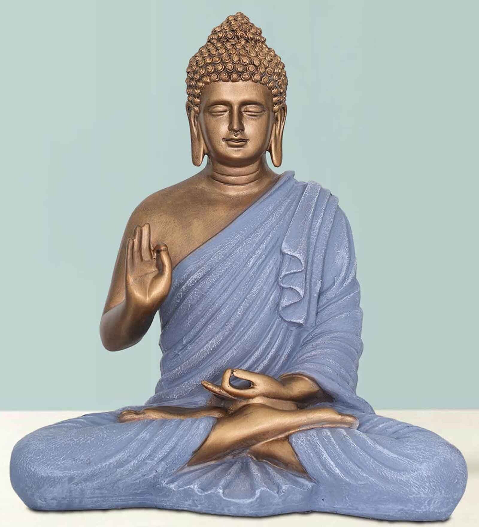 Buy Blessing Buddha Polyresin Hand Crafted at 60% OFF by Royaloak ...