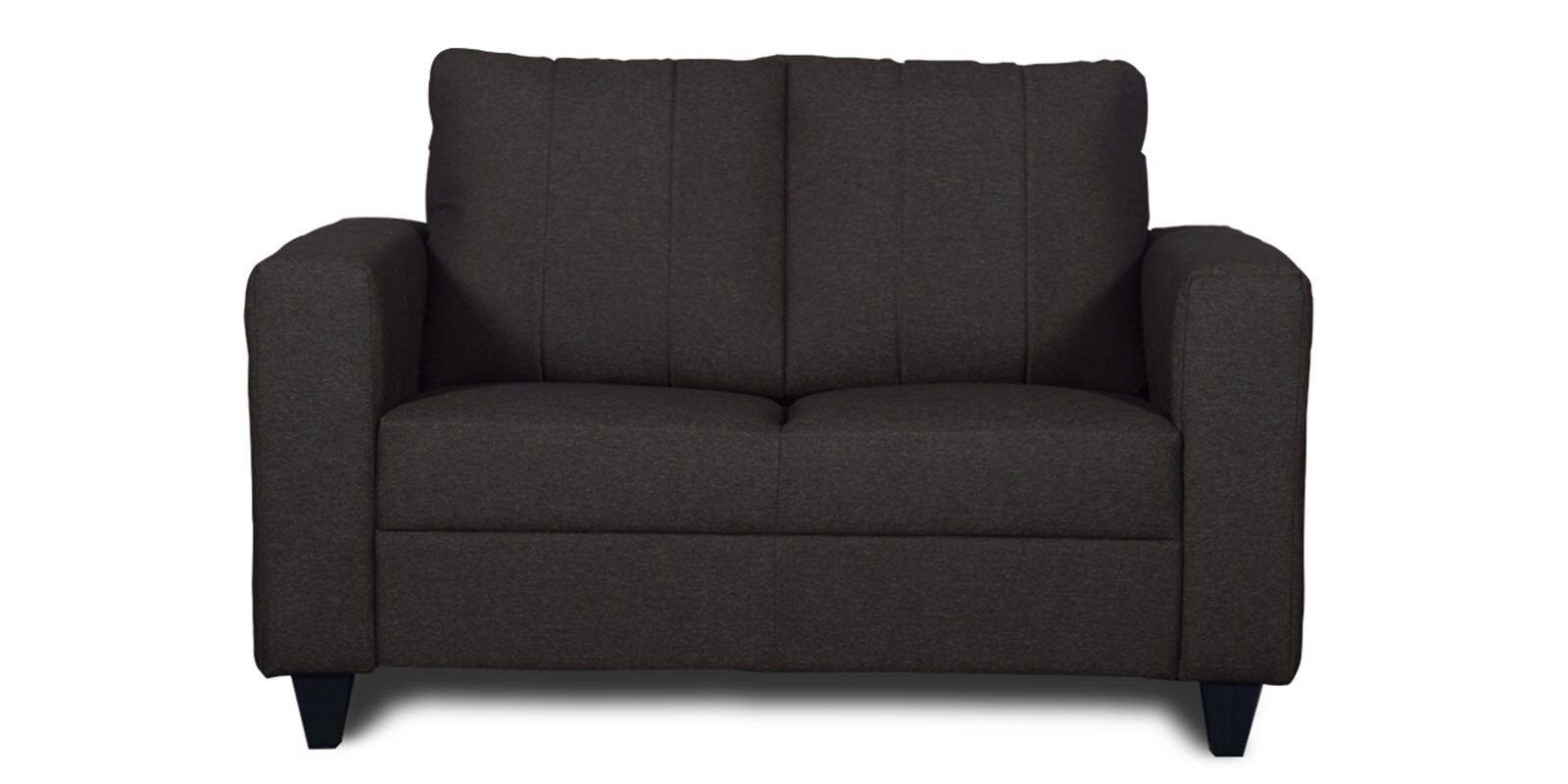 Buy Roman Fabric 2 Seater Sofa in Chocolate Brown Colour at 51% OFF by ...