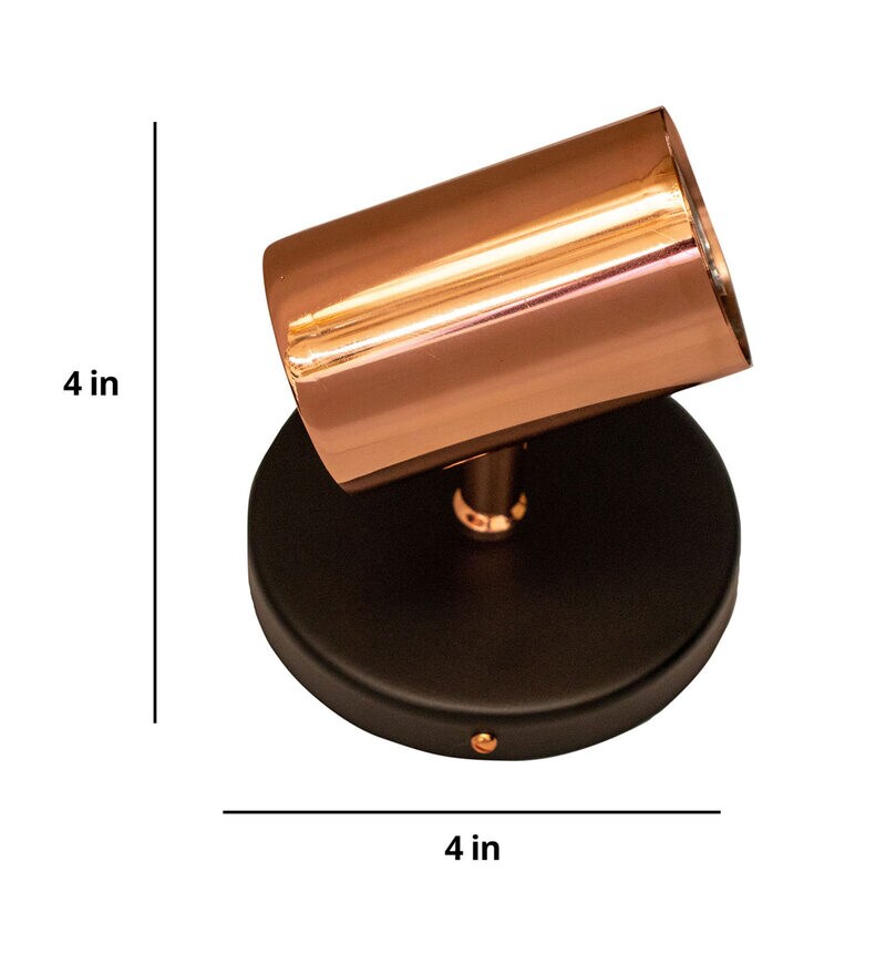 Buy Rose Gold Stainless Steel Spot Light by Vishal Lite Online - Spot ...