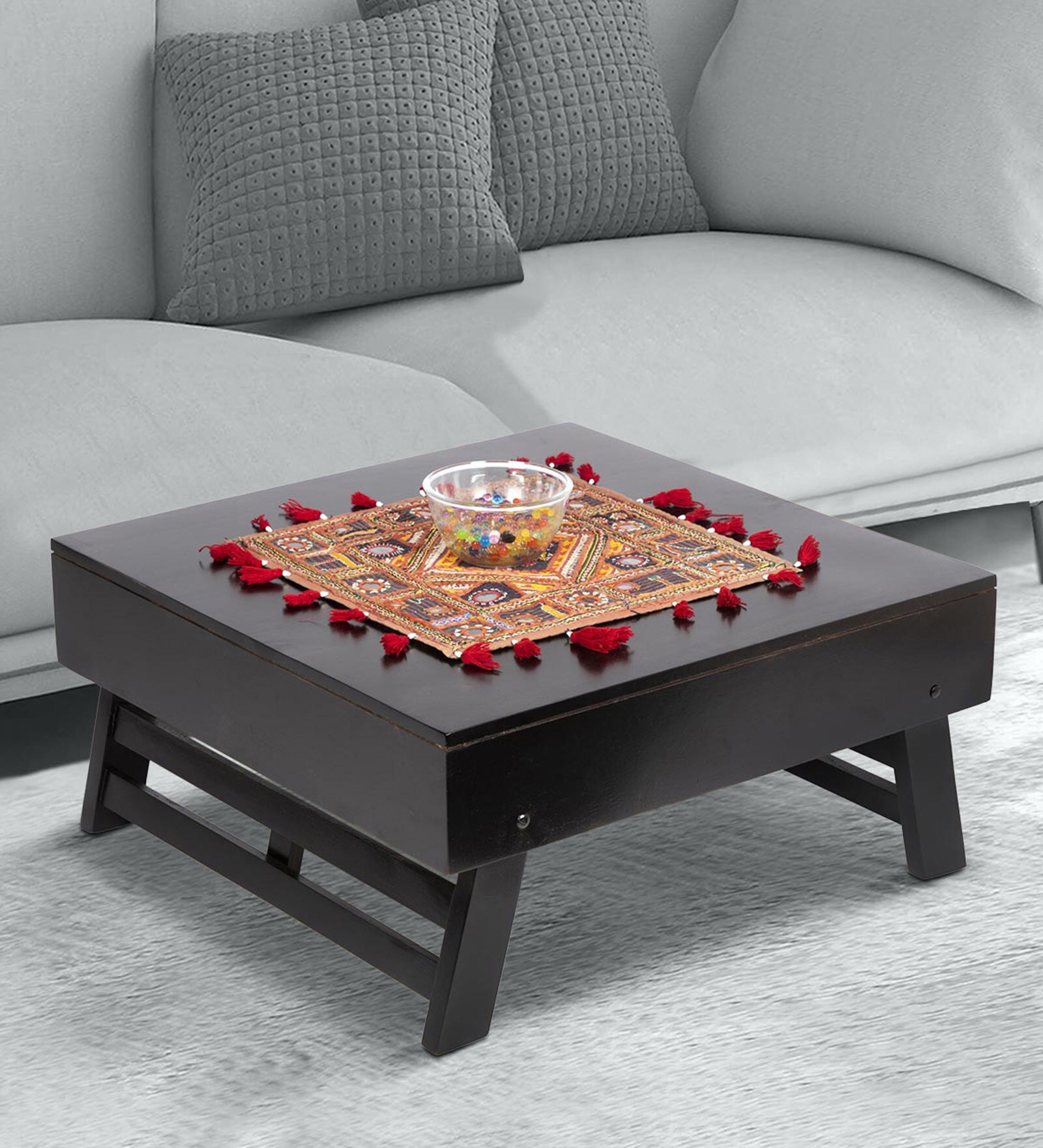 Buy Rubi Coffee Table in Dark Walnut Finish at 6% OFF by Ikiriya ...
