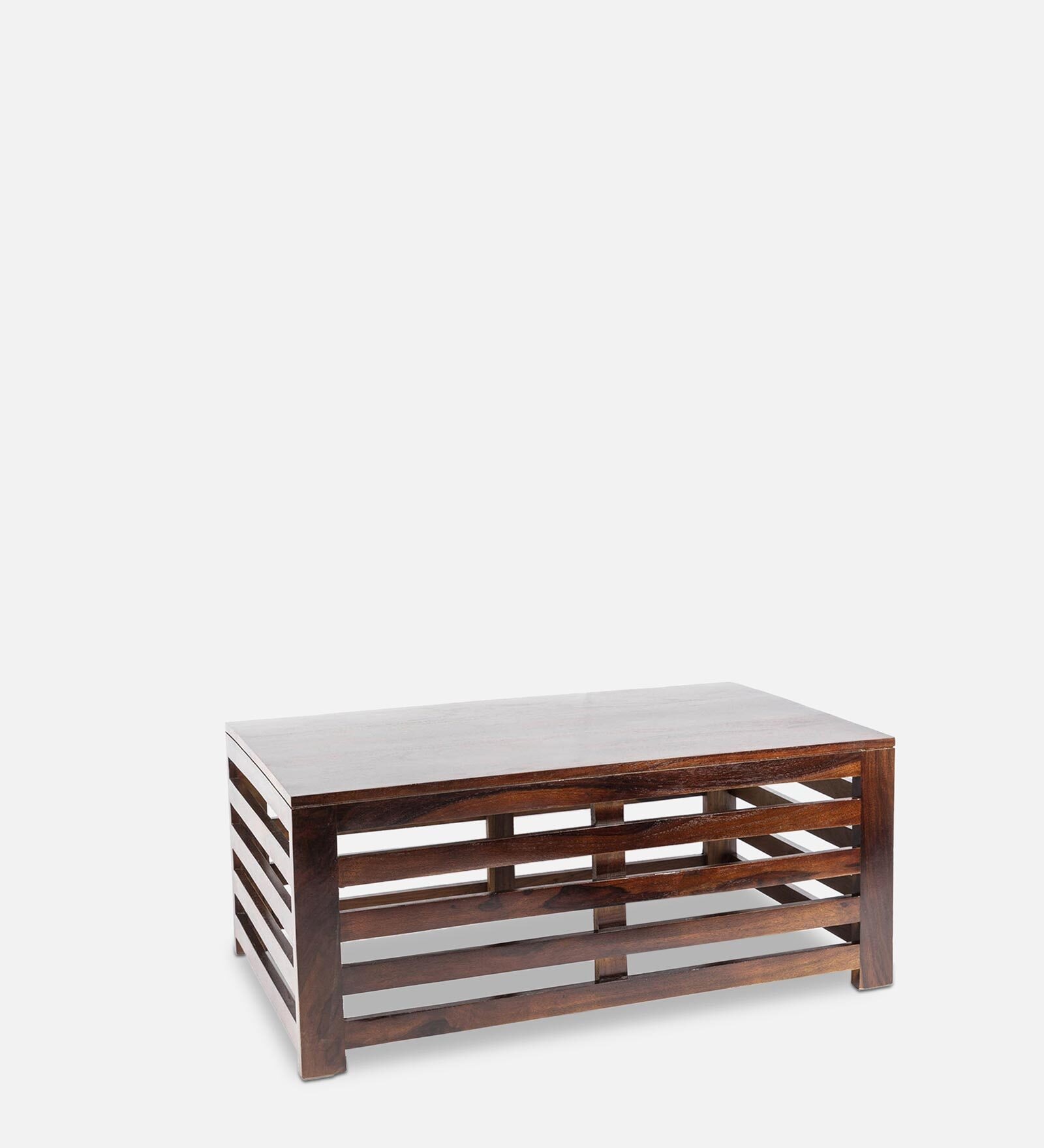 Buy Rubi Coffee Table in Walnut Finish at 45% OFF by Ikiriya | Pepperfry