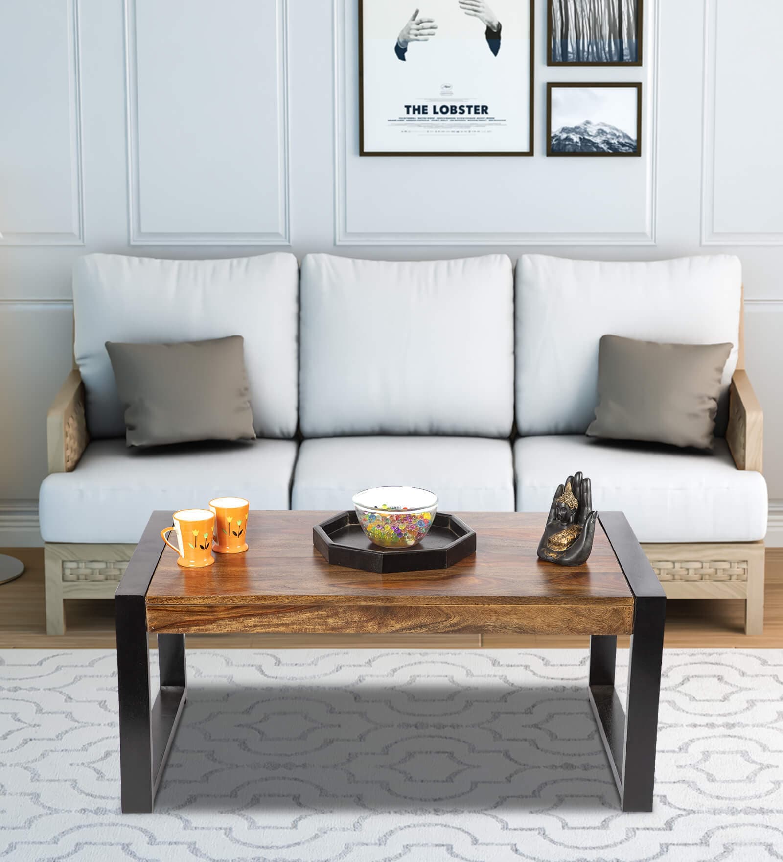 Buy Rubi Coffee Tables in Teak Finish at 23% OFF by Ikiriya | Pepperfry