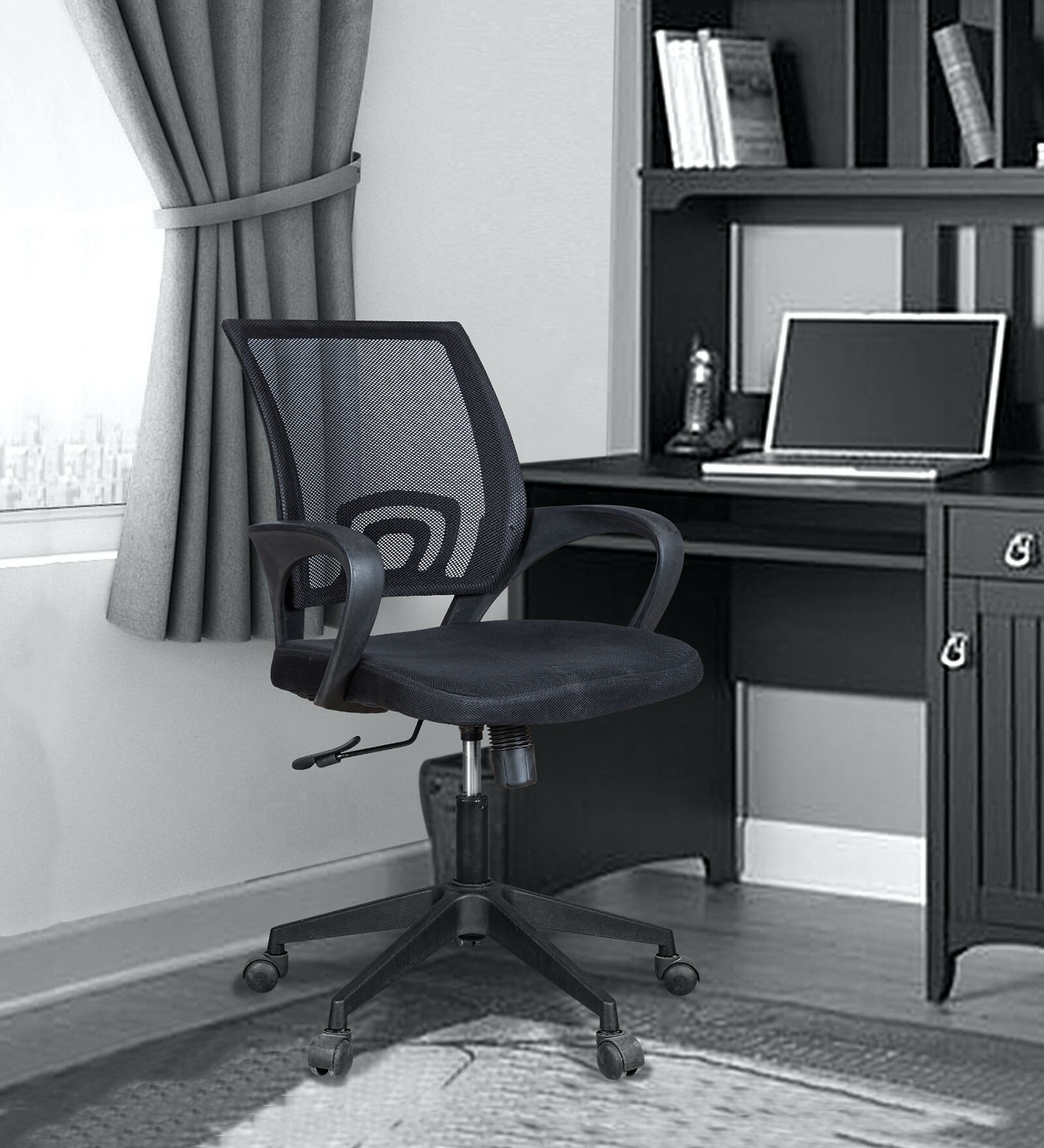 Buy Rubik Ergonomic Chair in Black Colour at 29% OFF by Outkraft ...