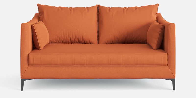 Buy Esteban Velvet 2 Seater Sofa In Rust Colour By Casacraft Online ...