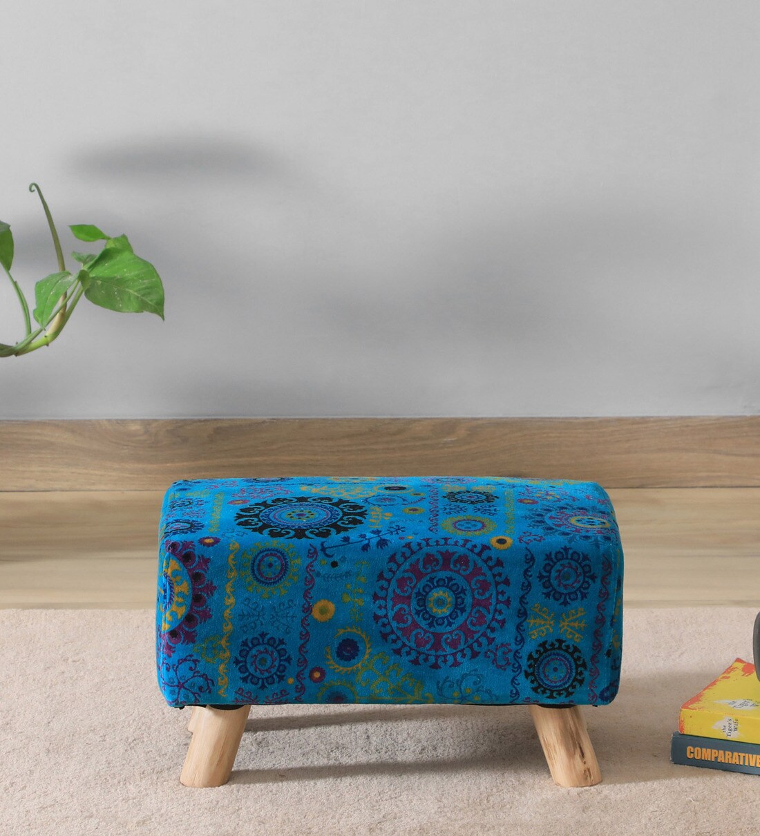Buy Saddle Upholstered Foot Stool at 20% OFF by Bohemiana from ...