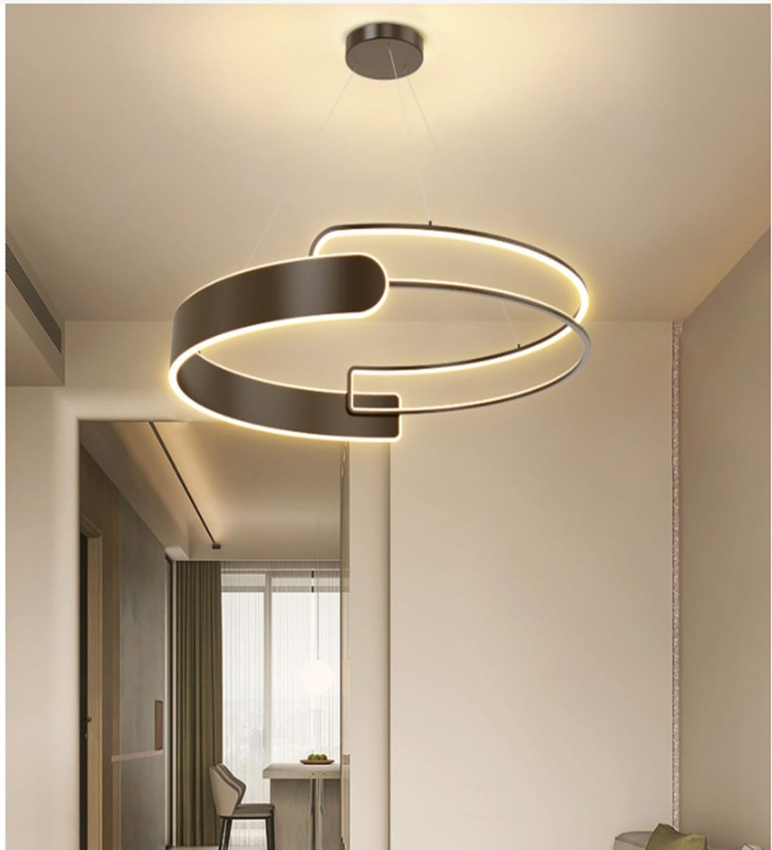 Buy Sage LED Smart Voice Assist Chandelier at 45% OFF by Smartway ...