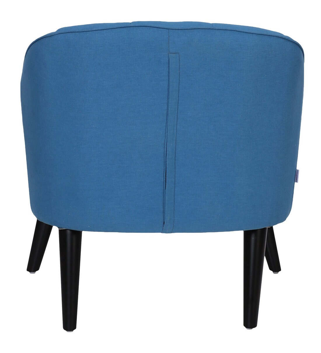 Buy Umag Fabric Barrel Chair in Blue Colour Online - Barrel Chairs ...