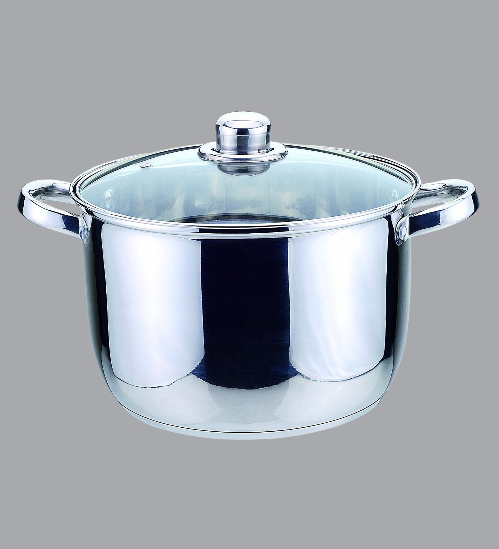 Buy Sabichi Silver Stainless Steel Cooking Pot- 5.5 Ltr Online - Patila ...