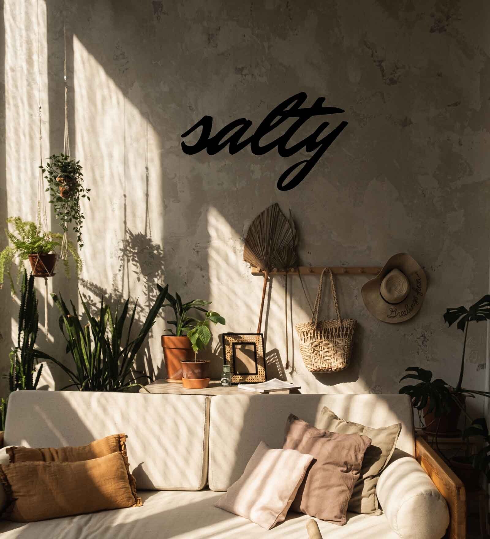 Buy Salty Black Mild Steel Wall Art at 32% OFF by Elysian Dekor | Pepperfry