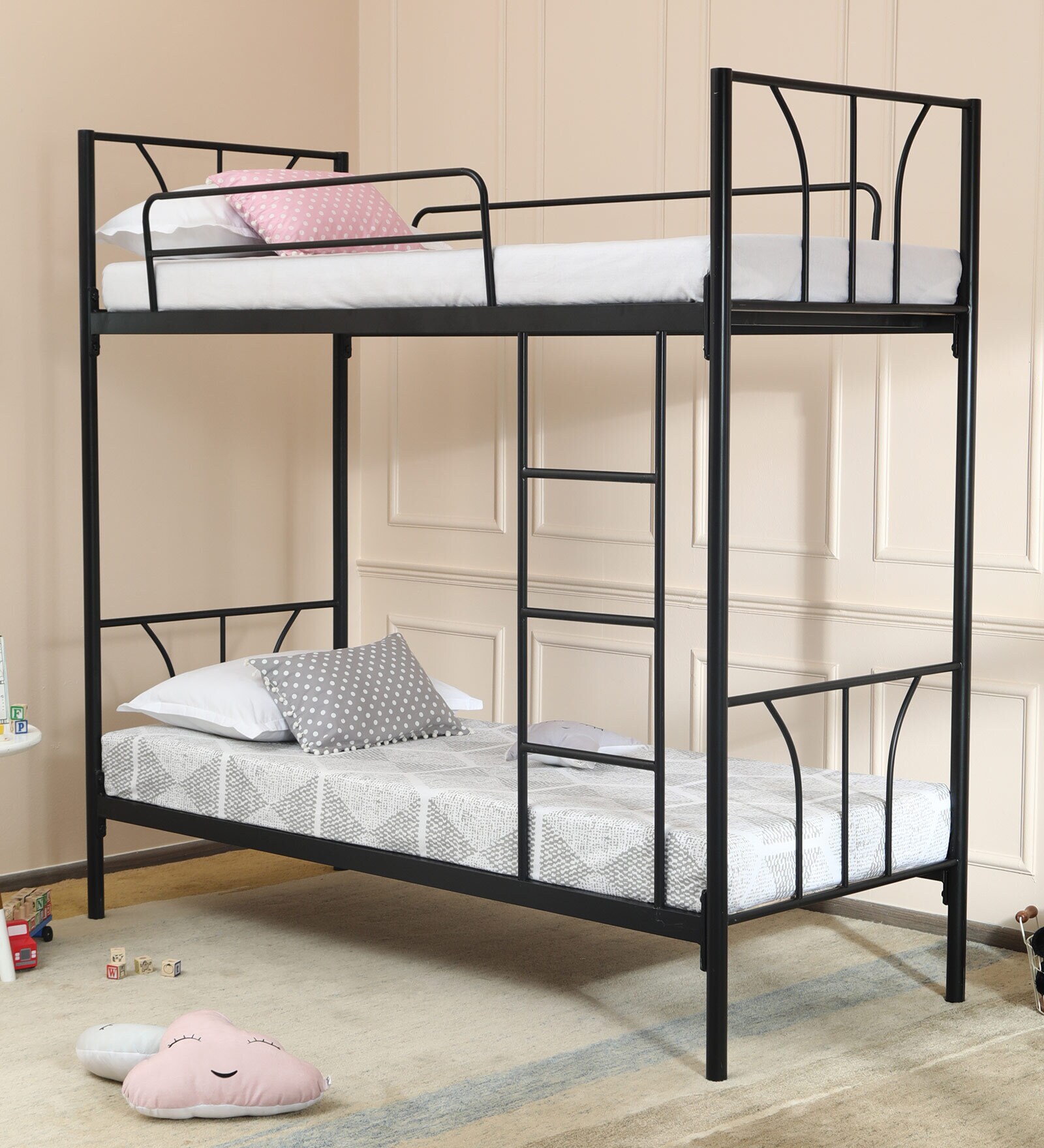 Buy Saturn Compact Bunk Bed In Black Finish at 10% OFF by Woodware ...