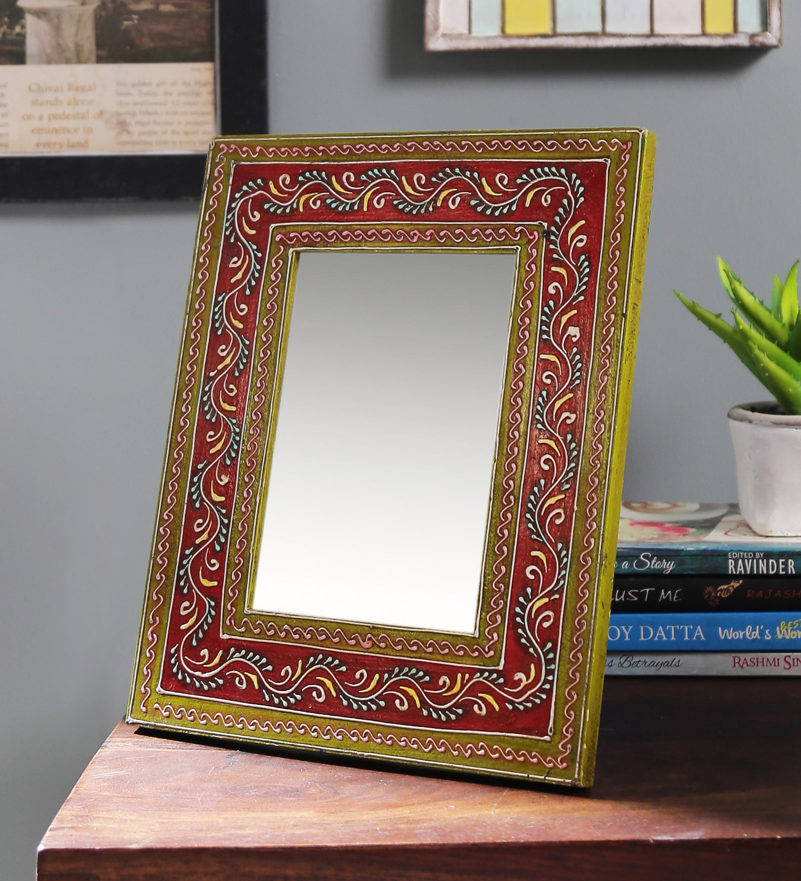 Buy Multicolour Solid Wood Painted Photo Frame by Satyam International ...
