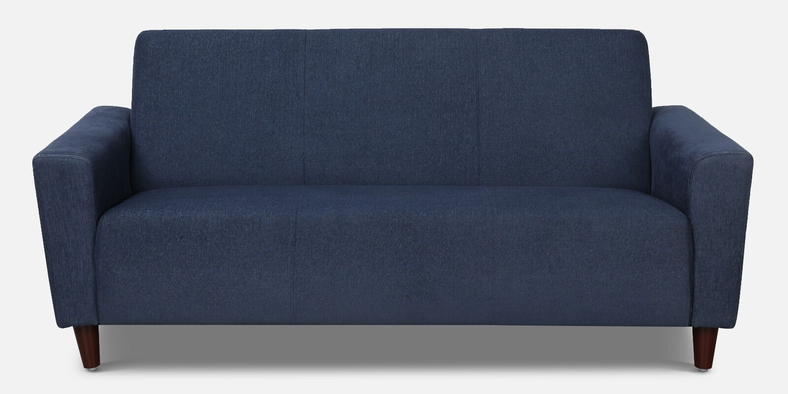 Buy Kemerovo Fabric 3 Seater Sofa In Navy Blue Colour at 25% OFF by ...