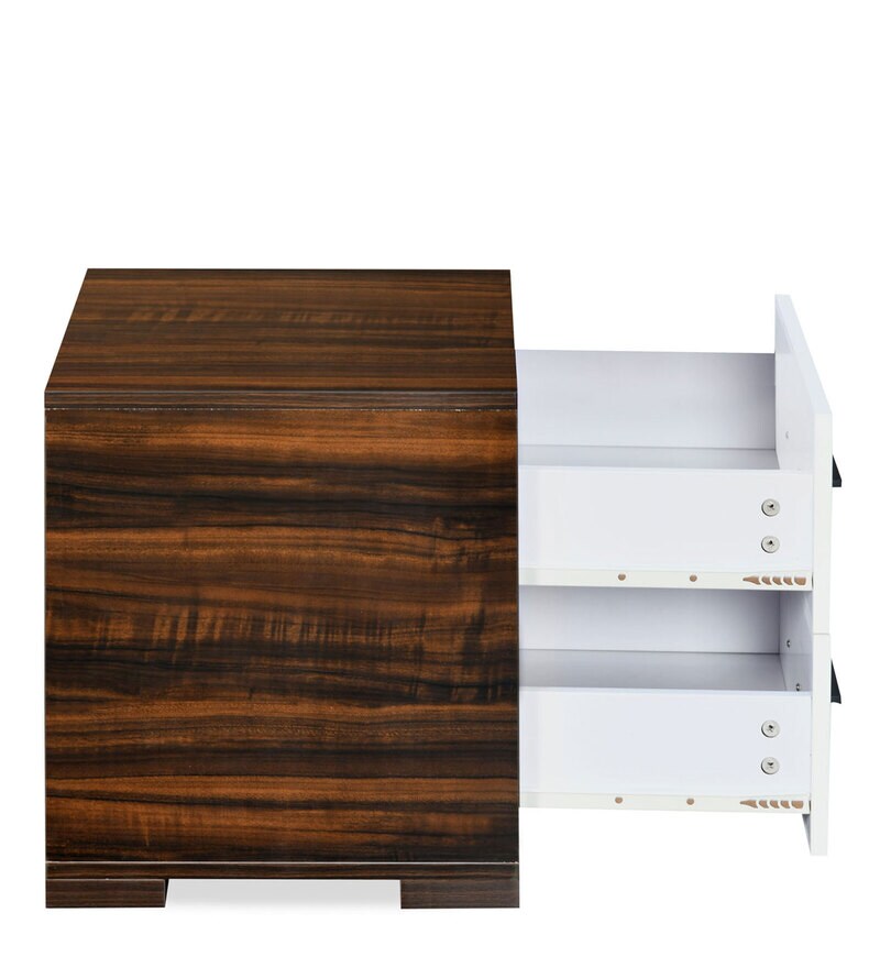 Buy Salsa Side Table in Brown Colour by Nilkamal Online - Bedside ...