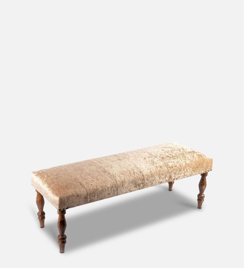 Buy Sasha Bench in Cream Colour by Ikiriya Online - Benches - Benches ...