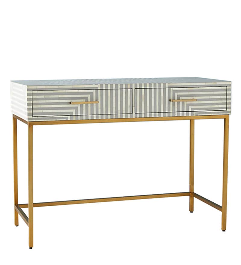 Buy Savi Console Table in Grey Finish by Ziba Homes Online ...