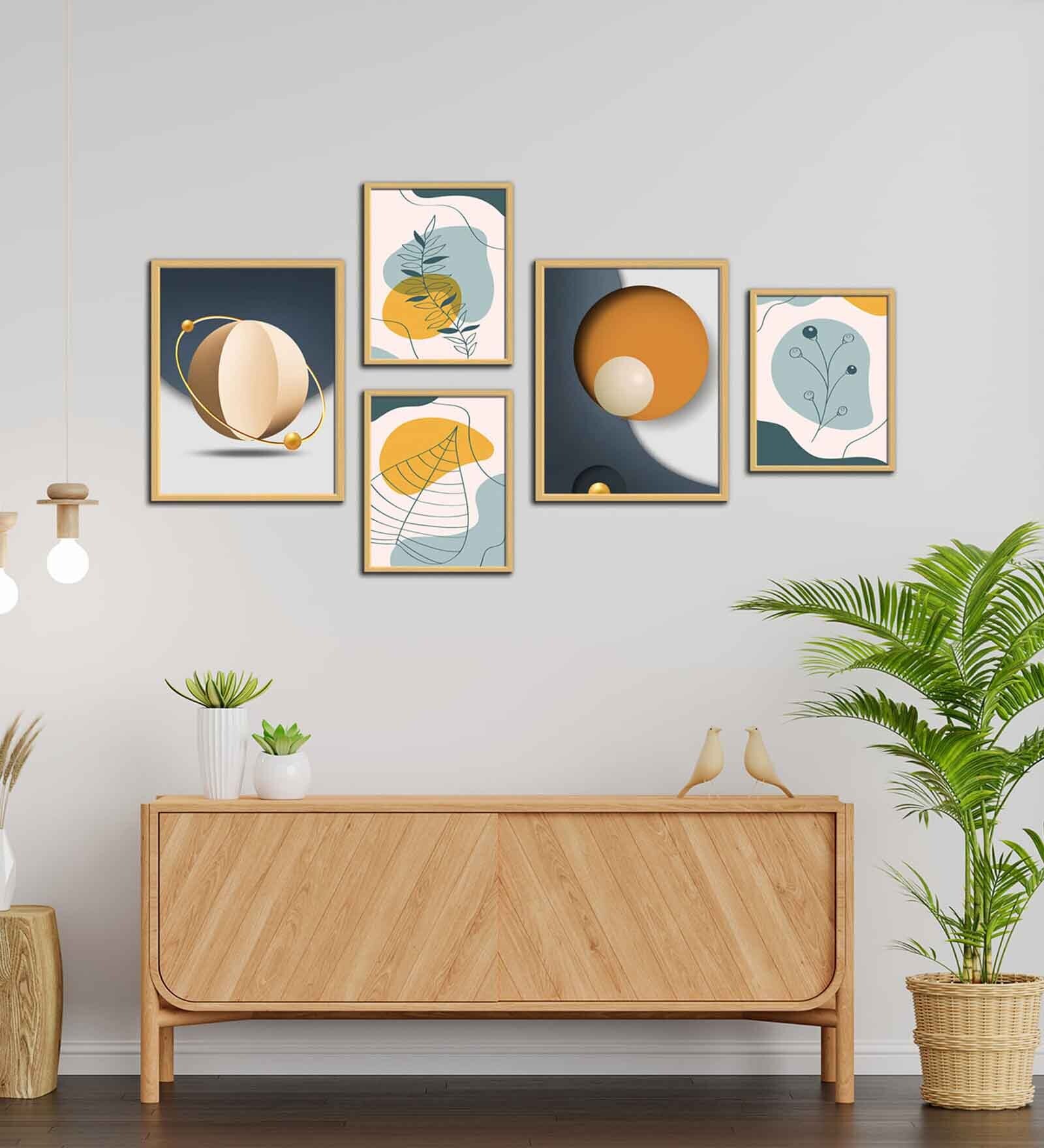 Buy Scandavian Multicolour Canvas & MDF Art Prints at 20% OFF by Wens ...