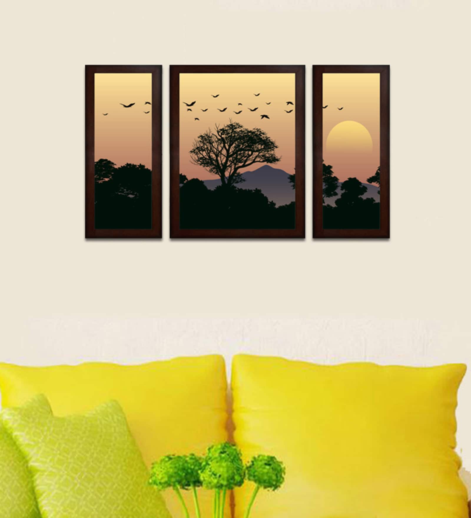 Buy Scenery View MDF Wall Art Panels at 30% OFF by Wens | Pepperfry