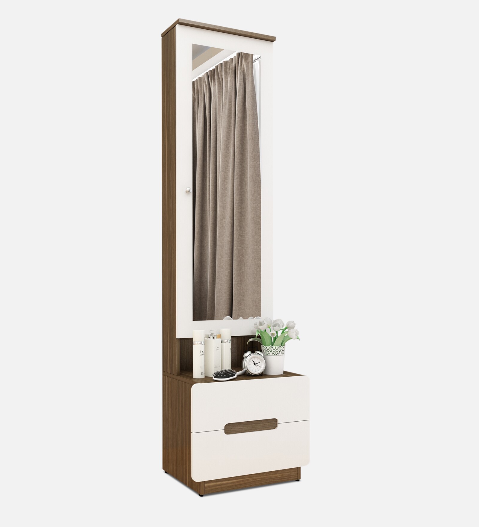 Buy Scion Dresser in Frosty White & Cairo Walnut Finish at 18% OFF by ...