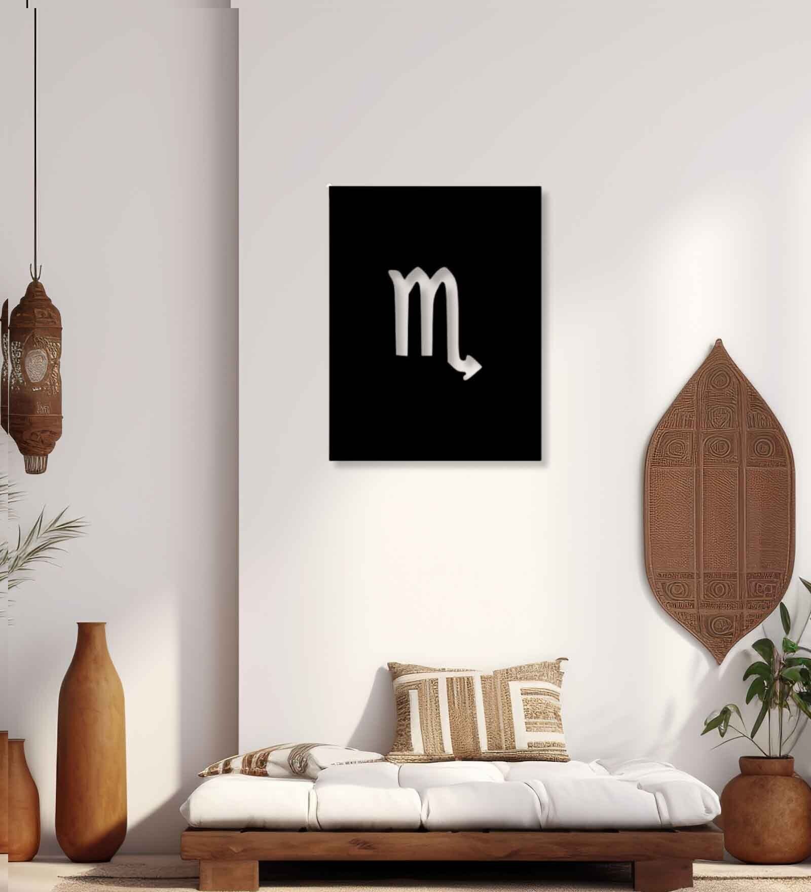 Buy Scorpio Zodiac Sign Black Mild Steel Wall Art at 17% OFF by Elysian ...