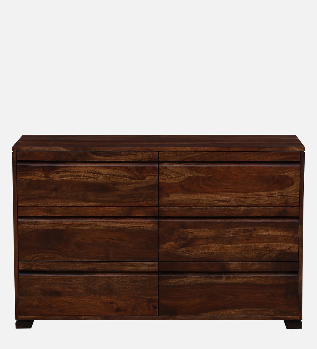 Buy Segur Sheesham Wood Chest Of Drawers In Provincial Teak Finish By ...