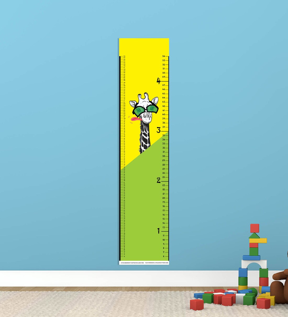 Buy Self Designed Height Chart In Green By Right At 63 OFF By Right