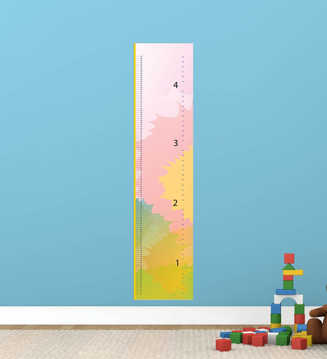 Buy Self Designed Height Chart in Multi-Color by Right Online - Height ...