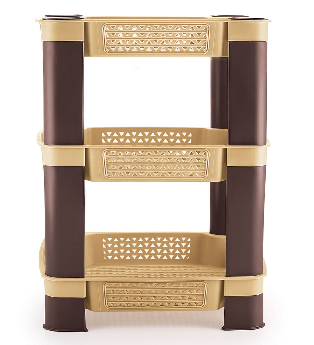 Buy Plastic 3 Tier Kitchen Storage Racks By Selvel Online - Kitchen ...
