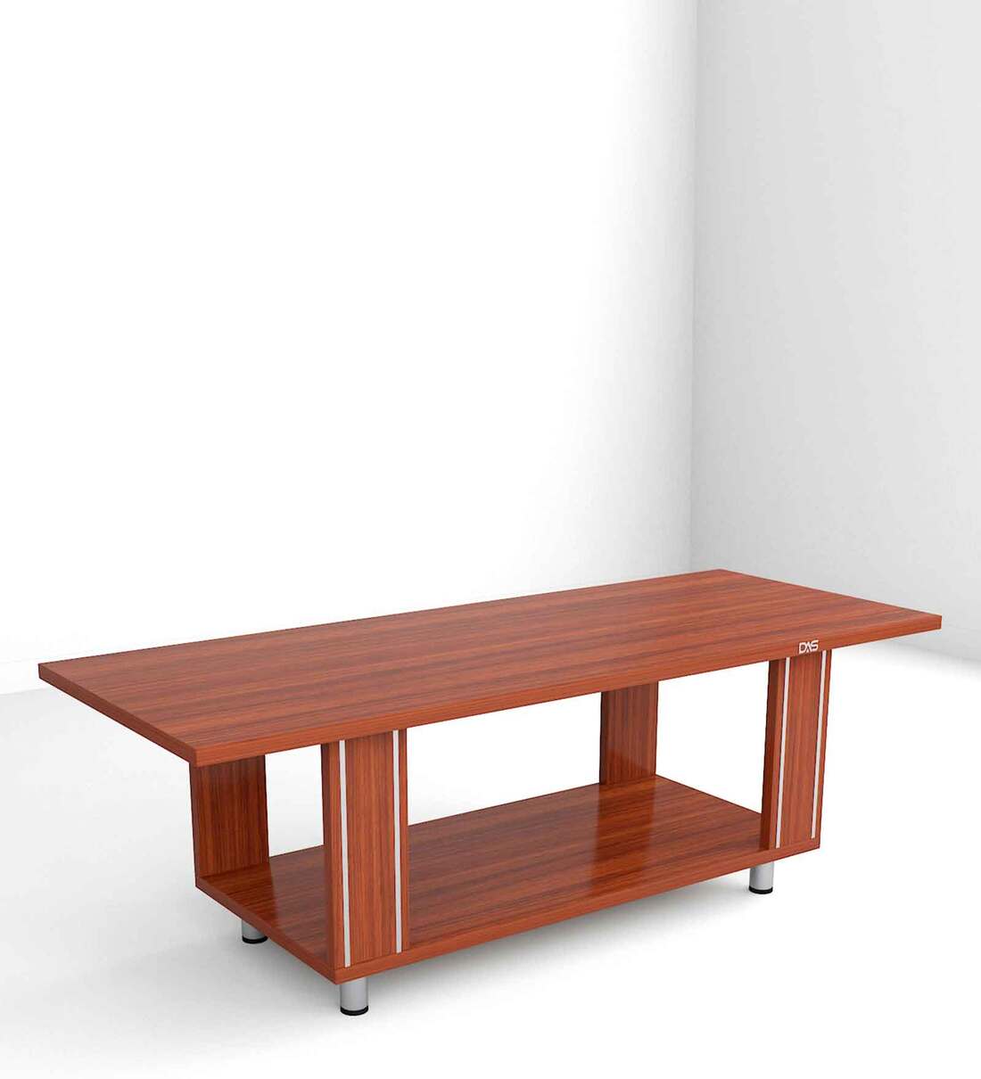 Buy Serene Coffee Table in Classic Walnut Finish by DAS Online - Modern ...