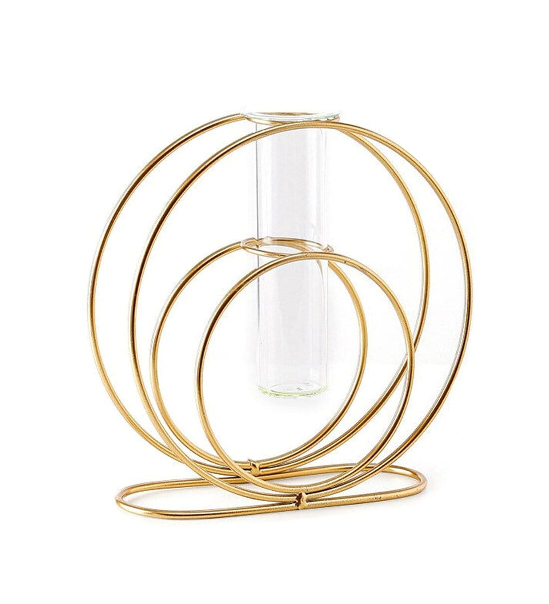 Buy Set of 2 Metal Wire Glass Tube Vase Online - Vases - Vases - Home ...