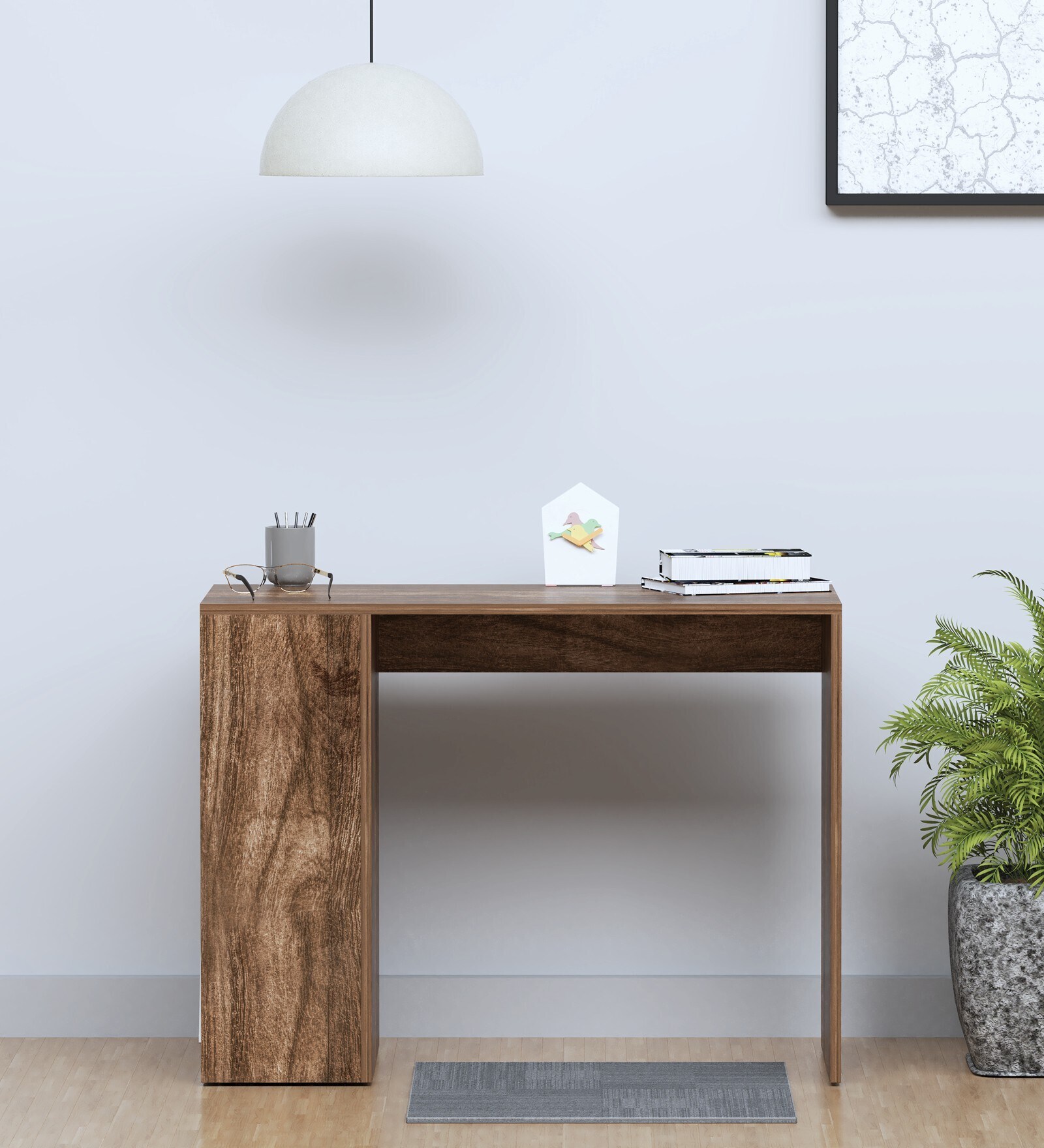 Buy Secretaire Study Table in Dark Oak Finish at 5% OFF by Carbon 14 ...