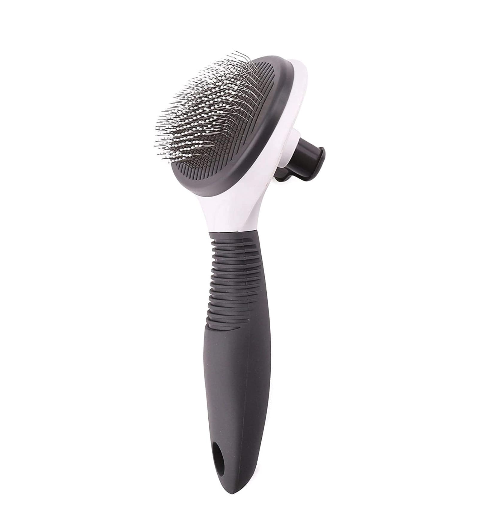 Buy Dog Slef Cleaning Grey & White Plastic Pet Slicker Brush at 20% OFF ...