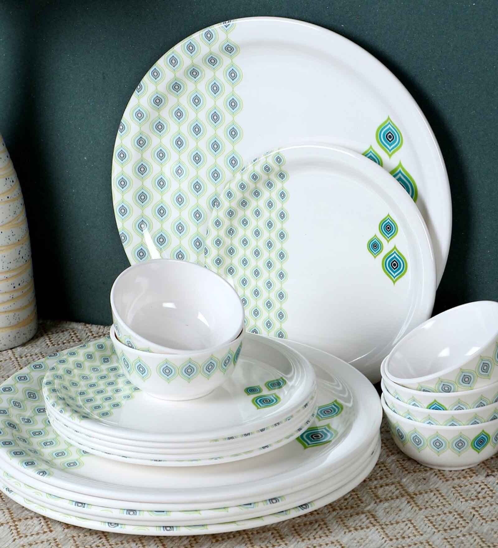 Buy Servewell Quill 18 Pc Dinner Set by VarEesha Online - Dinnerware ...
