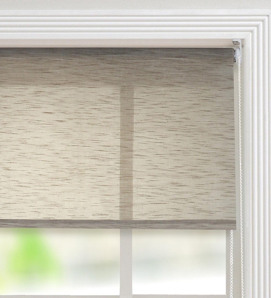 Buy Sheer Textured Corded 84x60 Inches Roller Blind by Deco Window ...