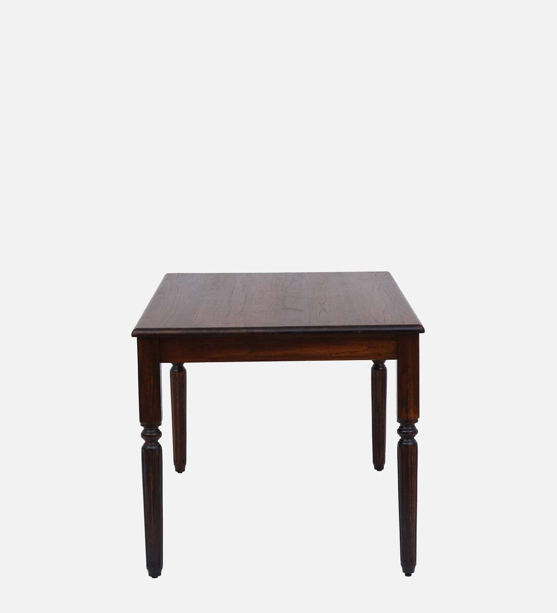 Buy Sheraton Latin Teak Wood 6 Seater Dining Table In Provinicial Teak ...