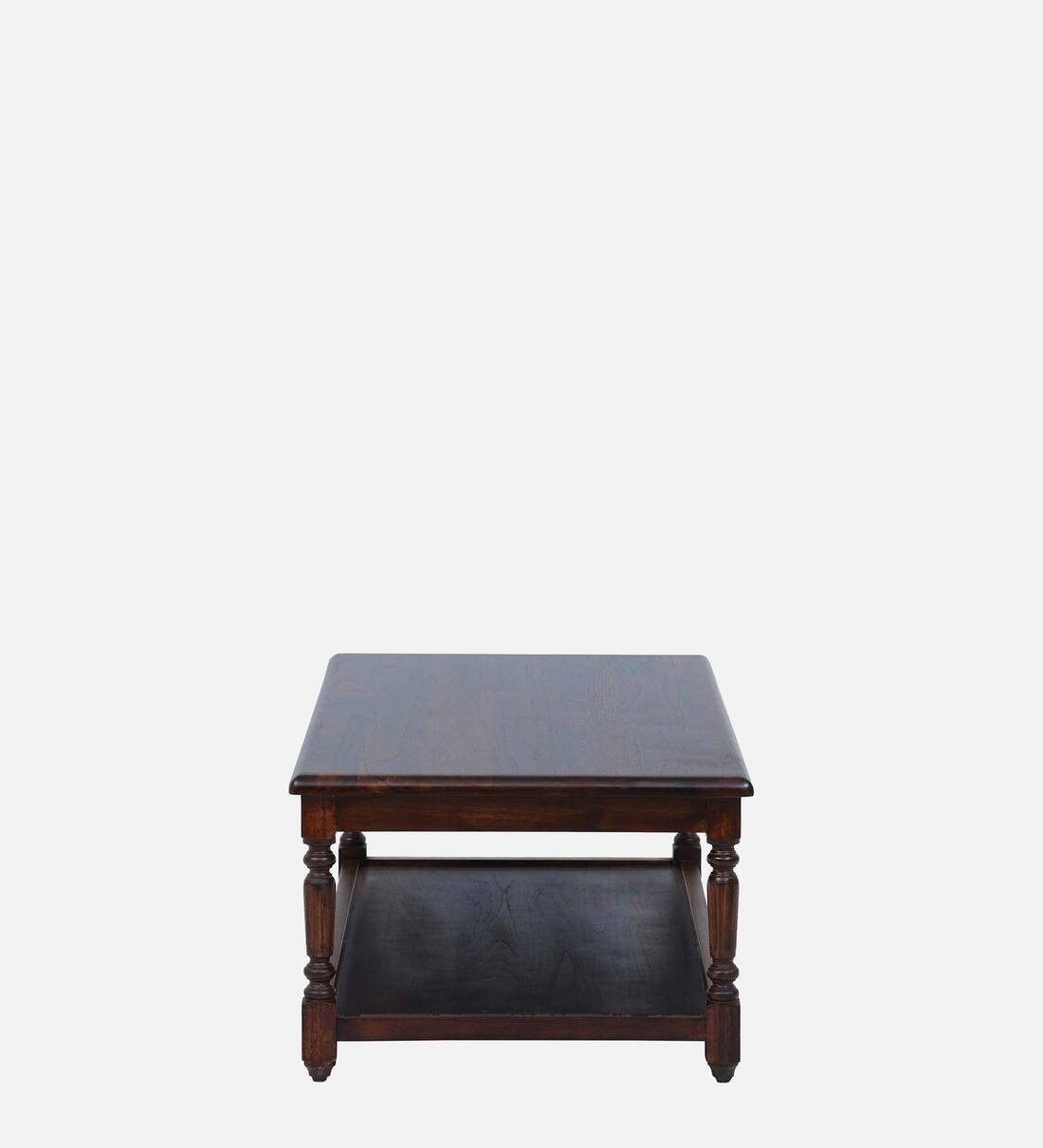 Buy Sheraton Latin Teak Wood Coffee Table In Provinicial Teak Finish ...